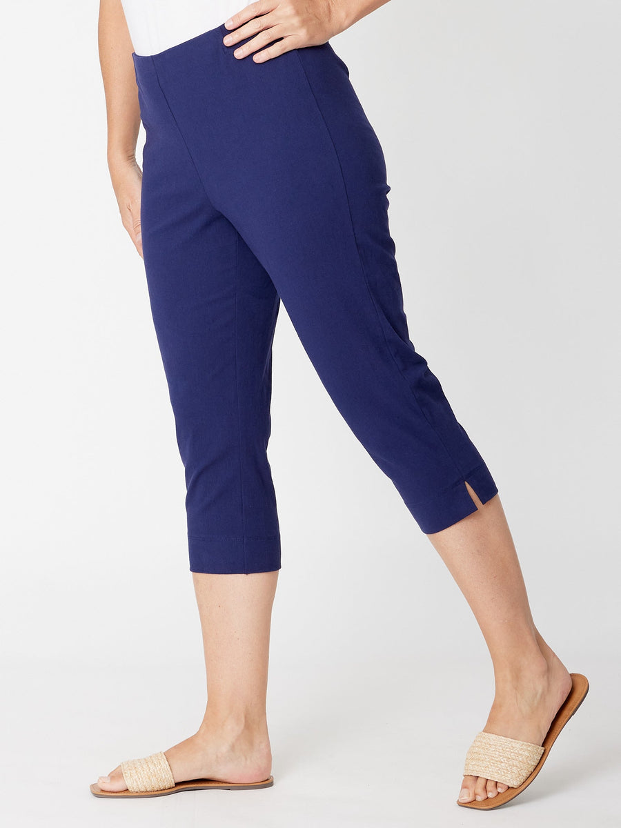 Cottolene Crop 3/4 Pant - Navy- 30825 – Cordelia St