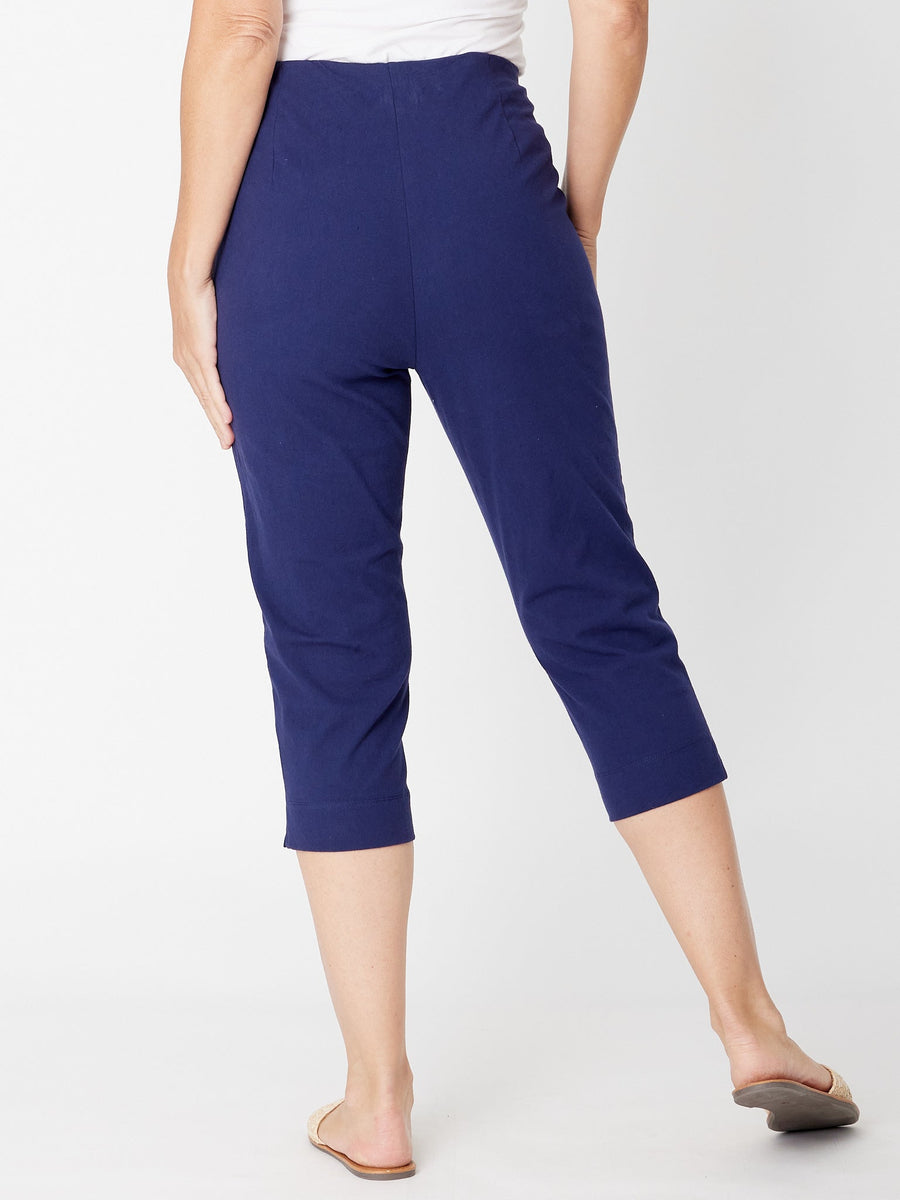 Cottolene Crop 3/4 Pant - Navy- 30825 – Cordelia St