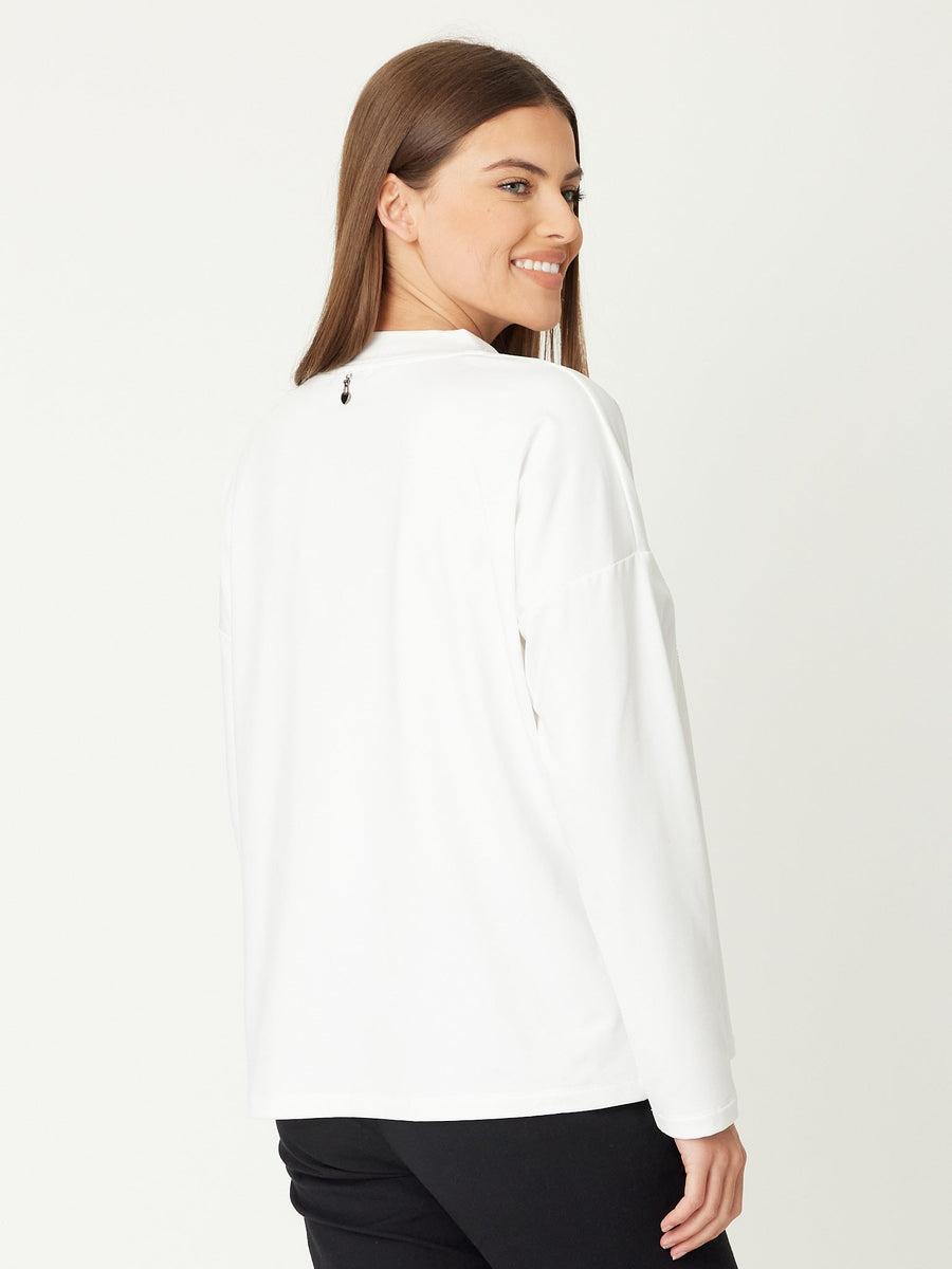 Long Sleeve Elephant Top - Winterwhite - 31189 – Cordelia St